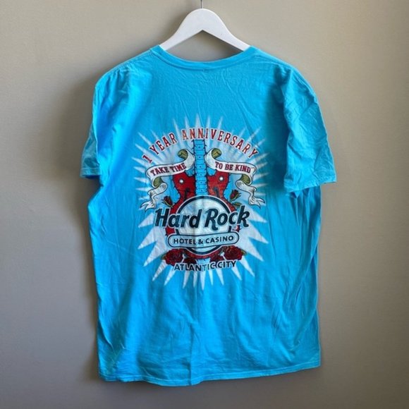 Hard Rock Cafe | Shirts | Hard Rock Cafe Year Anniversary Atlantic City ...
